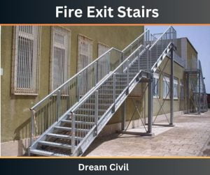Fire Exit Stairs | Introduction, Types, Materials, Requirements, Rules ...