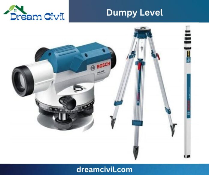 Dumpy Level Surveying : 5 works, Errors, Applications, Parts ...