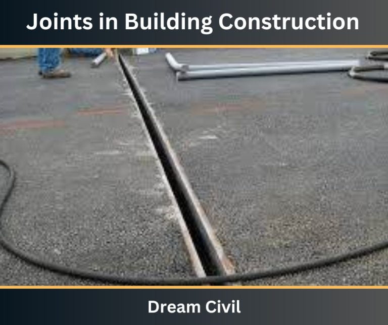 Joints in Building Construction | Materials, Types of joints in ...