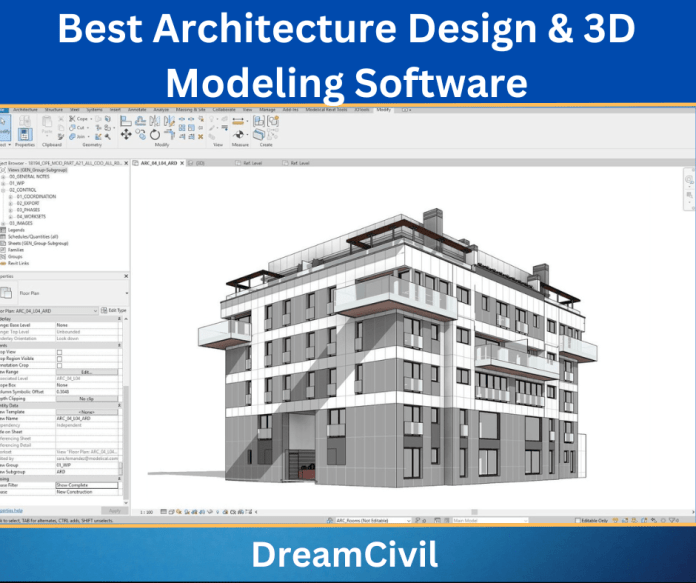 Best Architecture 3d Modeling Software With Features Advantages And Disadvantages Dream Civil