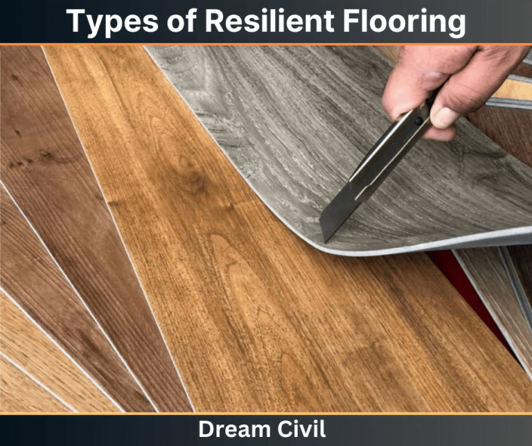 Resilient Flooring : Types of Resilient Flooring - Dream Civil