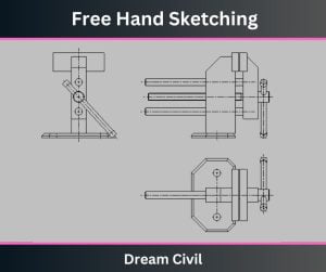 Free Hand Sketching : Importance, Principle & Method of Sketching Lines ...